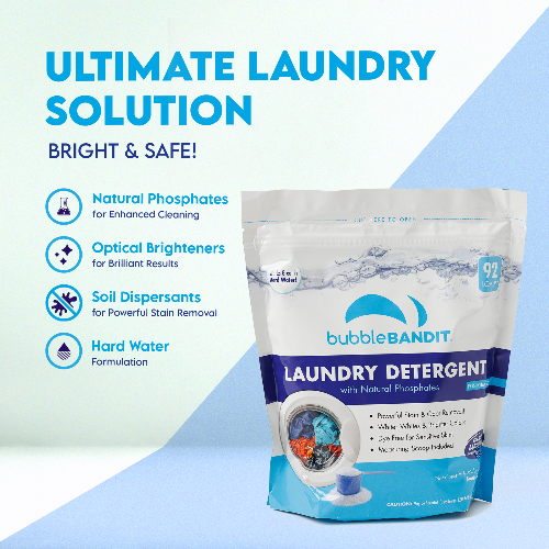 High Performance Dishwasher and Laundry Detergents | Bubble Bandit