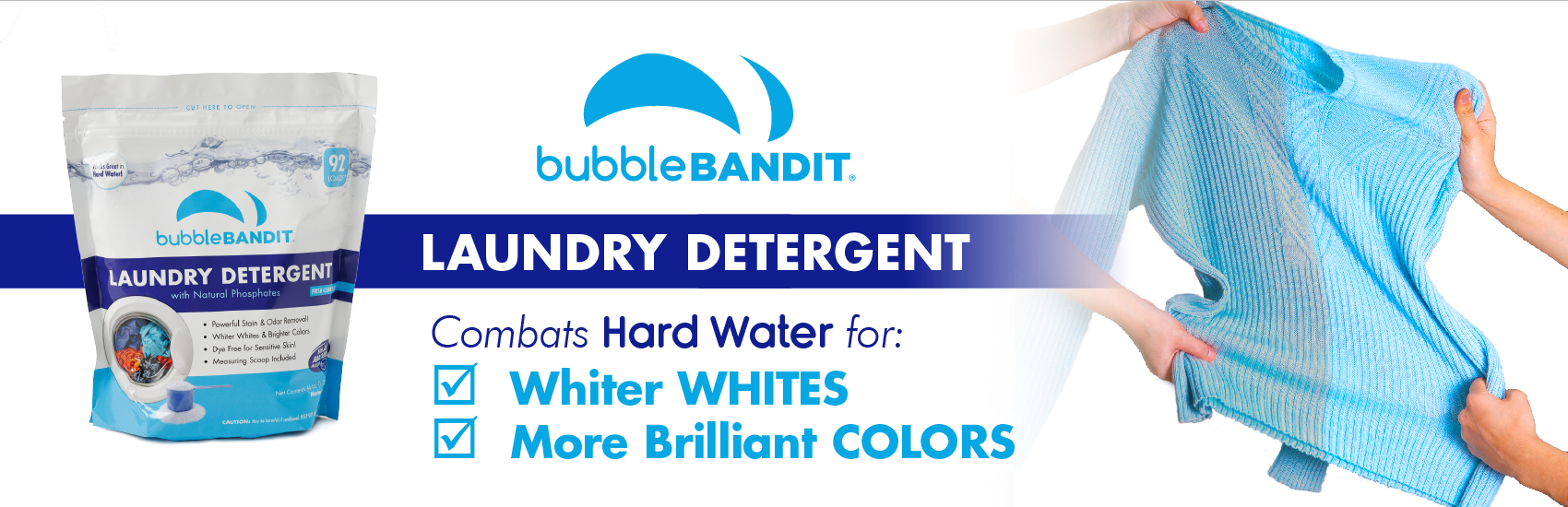 High Performance Dishwasher and Laundry Detergents | Bubble Bandit