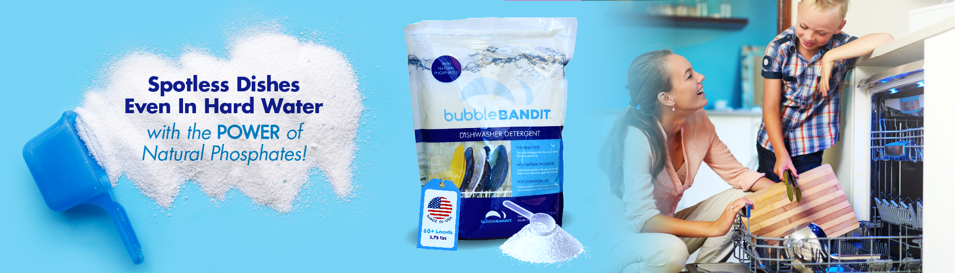 High Performance Dishwasher and Laundry Detergents | Bubble Bandit